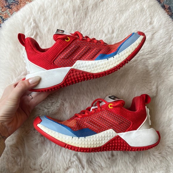 adidas | Shoes | Adidas X Lego Sneaker Sport Pro Youth Red Running Shoe ...